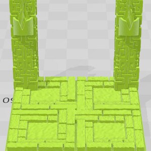 Door Frames 2 Set 2 - Aztlan 4 Reforged - Pathfinder - Dungeons ...