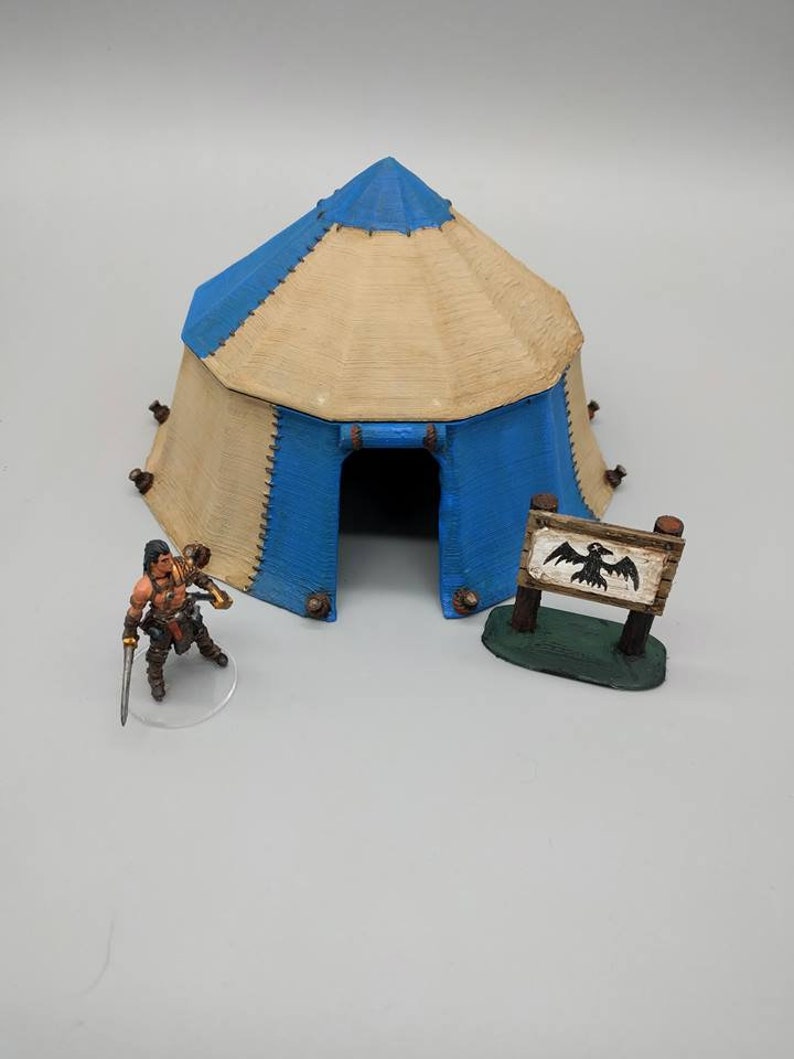 Pavilion Tent - Openforge - DND - Pathfinder - RPG - Dungeon & Dragons ...
