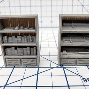 Large General Goods Store Set - Hero's Hoard - EC3D - RPG - Tabletop ...