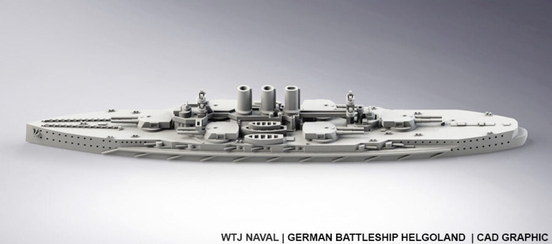 Helgoland - German Navy - Pre Dreadnought Era - Wargaming - Naval ...