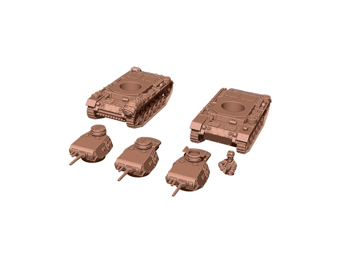 Panzer II Ausf G Africa Front German Army Great for Table Top War Games ...
