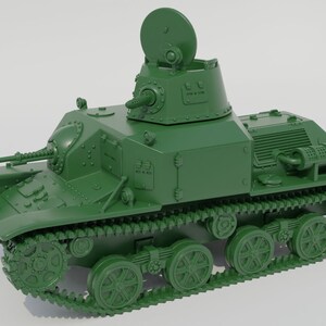 Tankette Type 92 Jyu-sokosha (late) - Japanese Army - 28mm Scale ...