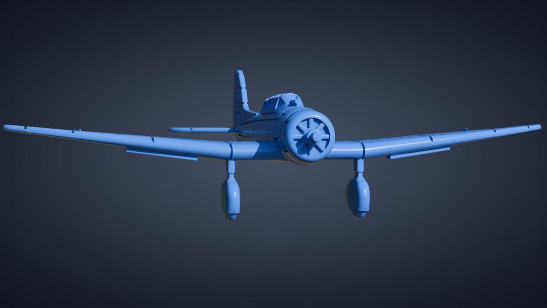 Aichi D3A Val Aircraft of Varsity Operation 1/200 Scale Wargame3d - Etsy