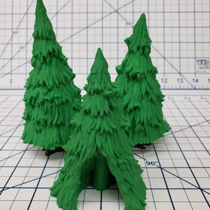 The Wilds of Wintertide Pine Trees - EC3D - DND - Pathfinder - Dungeons ...