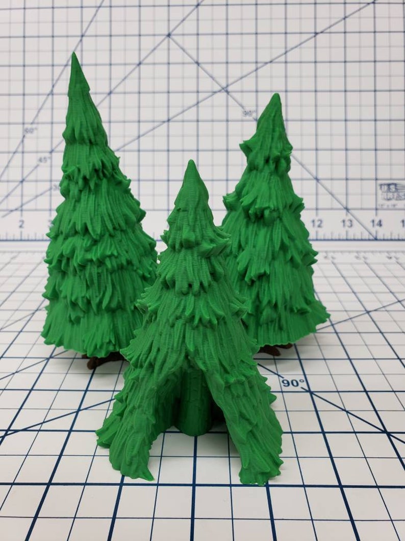 The Wilds of Wintertide Pine Trees - EC3D - DND - Pathfinder - Dungeons ...
