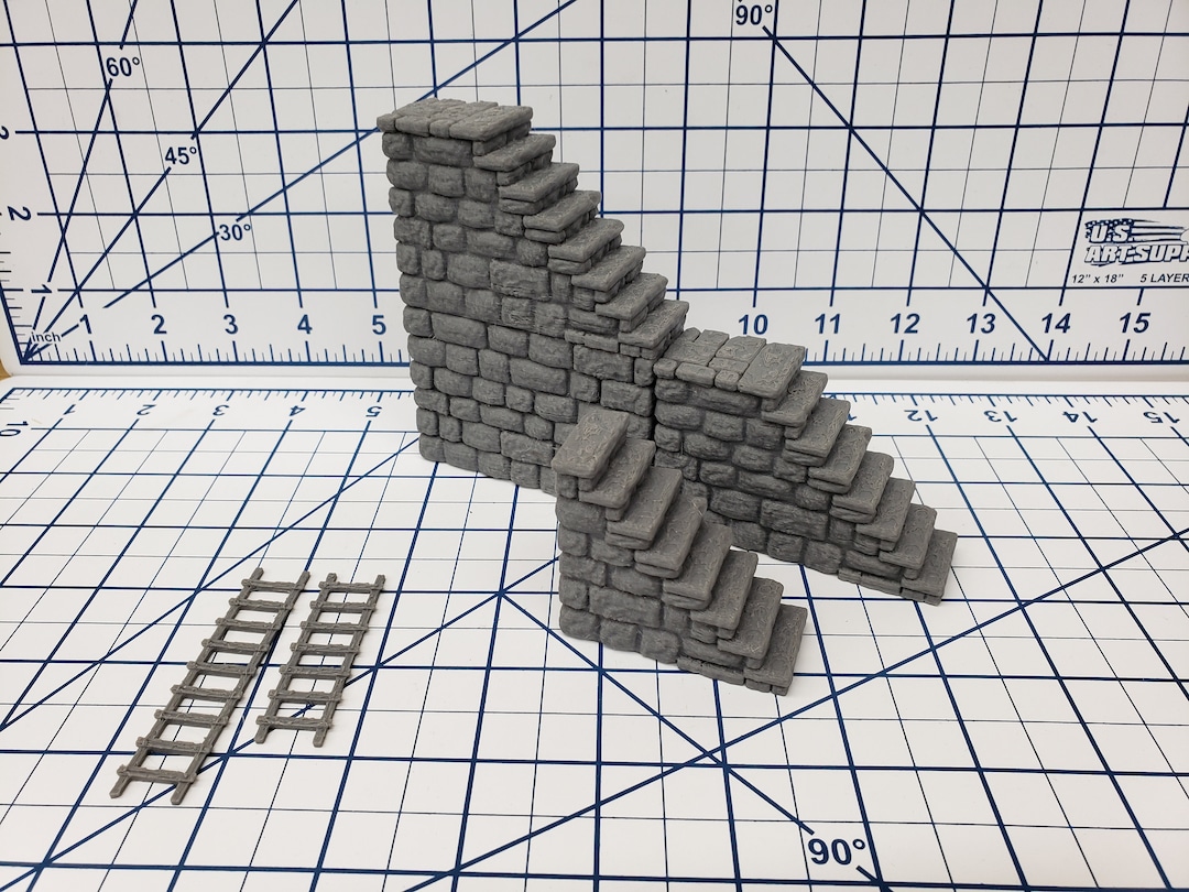 Castle Style - Stairs and Ladders - Dragonlock - DND - Pathfinder - RPG ...