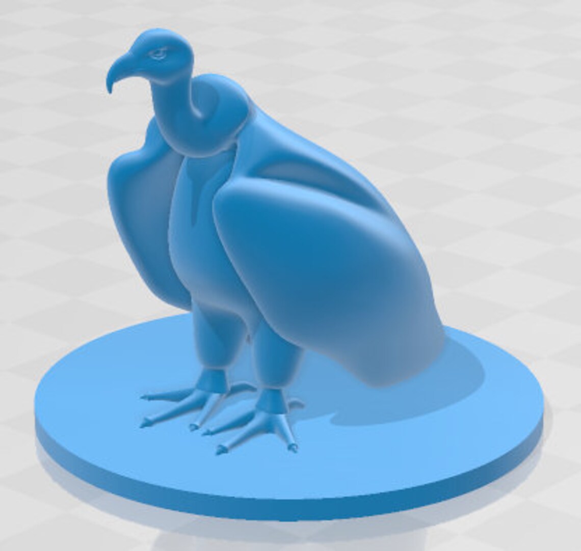 Vulture Mini - DND - Pathfinder - Dungeons & Dragons - RPG - Tabletop ...