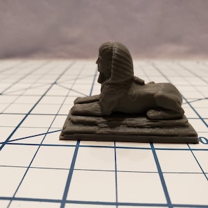 Sphinx Statue - Openforge - DND - Pathfinder - RPG - Dungeon & Dragons ...