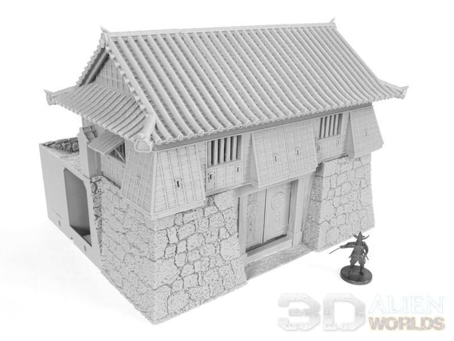 Samurai Gate Tower DND Pathfinder Dungeons & Dragons | Etsy