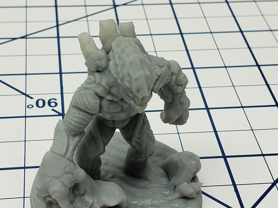 Coral Golem Mini Savage Atoll Hero's Hoard DND | Etsy