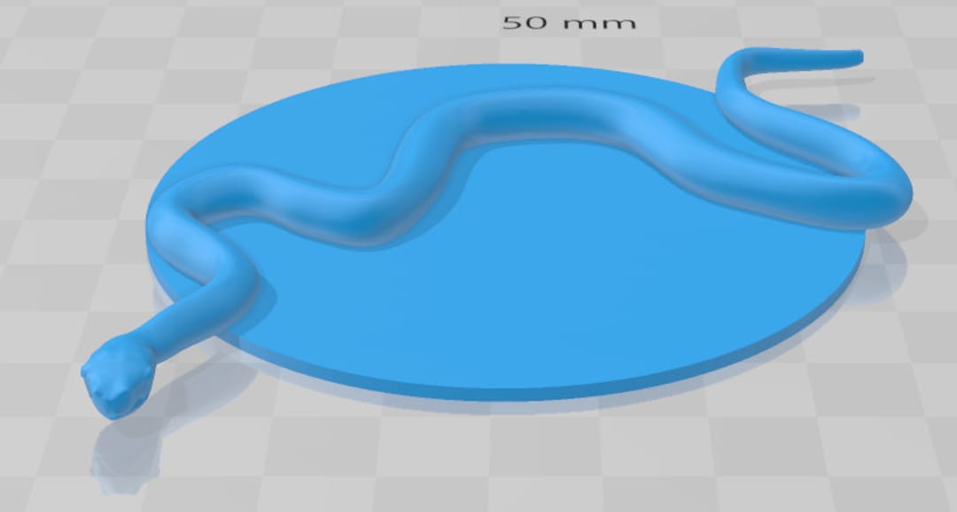 Giant Constrictor Snake Mini - DND - Pathfinder - Dungeons & Dragons ...