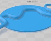 Giant Constrictor Snake Mini DND Pathfinder Dungeons & - Etsy