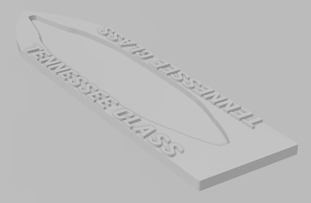 Tennessee Class - Ship Bases - Naval Miniature Bases - Etsy