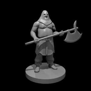 Executioner Mini - DND - Pathfinder - Dungeons & Dragons - RPG ...