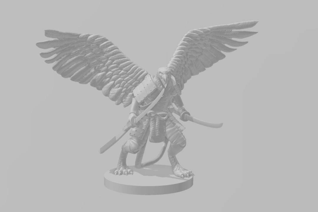 Griffon Folk Samurai - DND - Pathfinder - Dungeons & Dragons - RPG ...