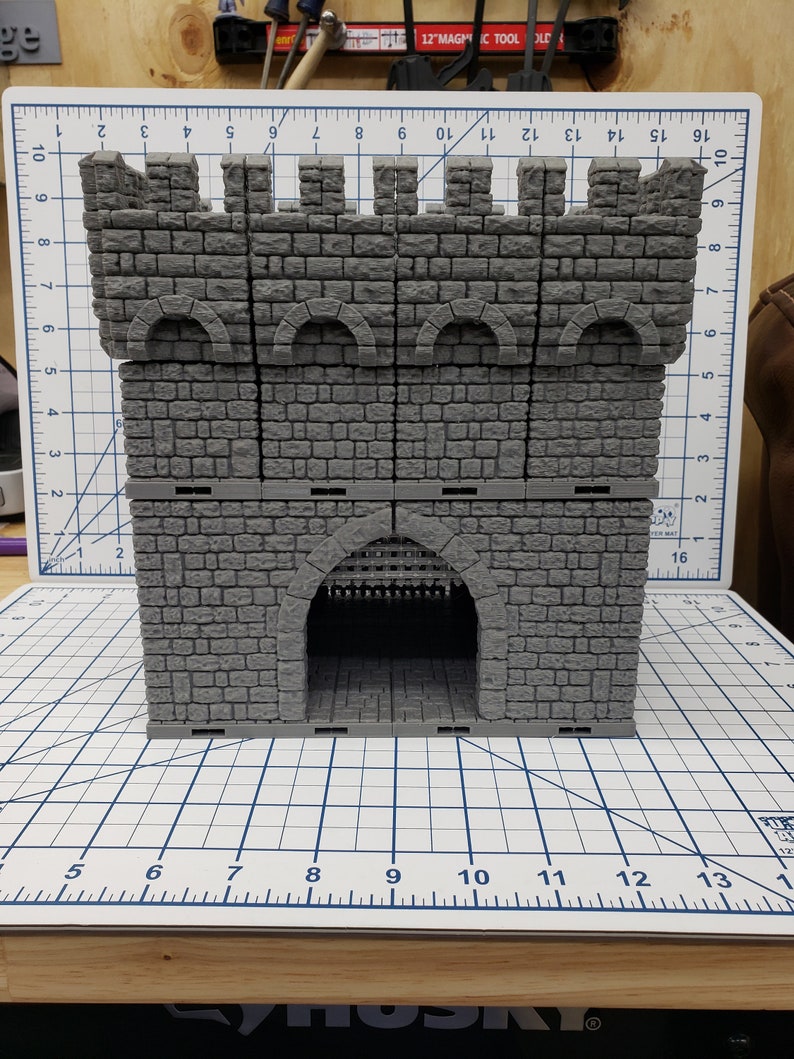 Castle Gatehouse - Dragonlock - DND - Pathfinder - RPG - Dungeon ...
