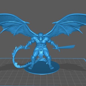 Demon Balor / Belaphoss Mini - DND - Pathfinder - Dungeons & Dragons ...