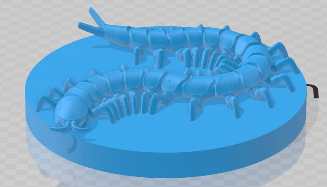 Giant Centipede Mini - DND - Pathfinder - Dungeons & Dragons - RPG ...