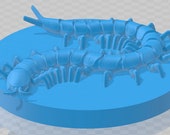 Giant Centipede Mini DND Pathfinder Dungeons & Dragons - Etsy