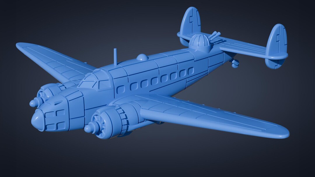Lockheed Hudson - Aircraft of Varsity Operation - 1/200 Scale ...