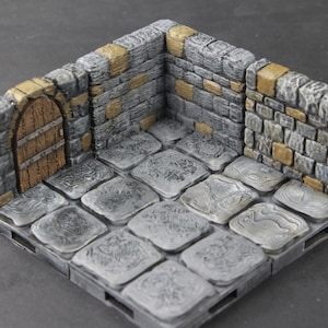 Dungeon Stone Starter Set 26 Tiles! - Openlock - Openforge - DND - Pathfinder - RPG - Tabletop ...