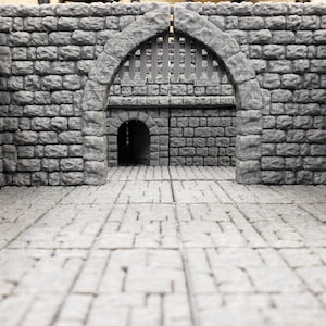 Massive Castle Fortress - Dragonlock - DND - Pathfinder - RPG - Dungeon ...