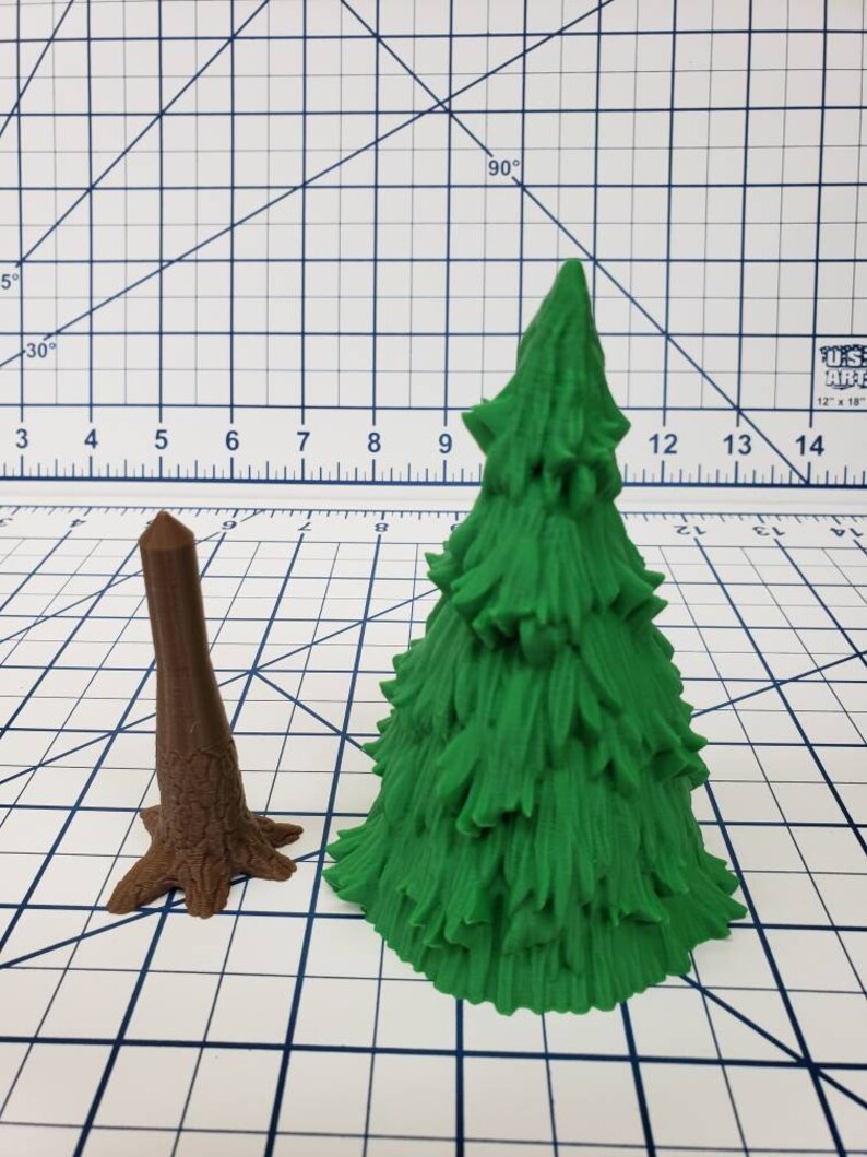The Wilds of Wintertide Pine Trees - EC3D - DND - Pathfinder - Dungeons ...