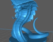 Spirit Naga Mini DND Pathfinder Dungeons & Dragons RPG - Etsy