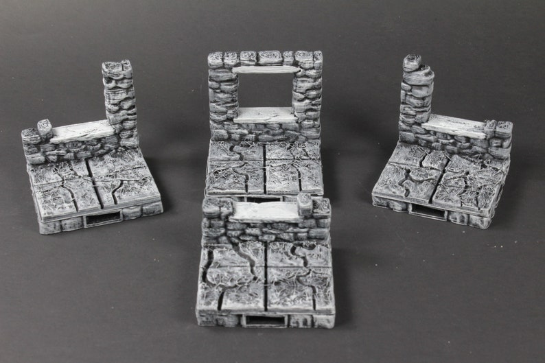 Ruined Stone Starter Set 26 Tiles Openlock Openforge - Etsy