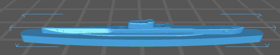 HMS Rorqual Royal Navy Wargaming Axis and Allies Naval Miniature ...