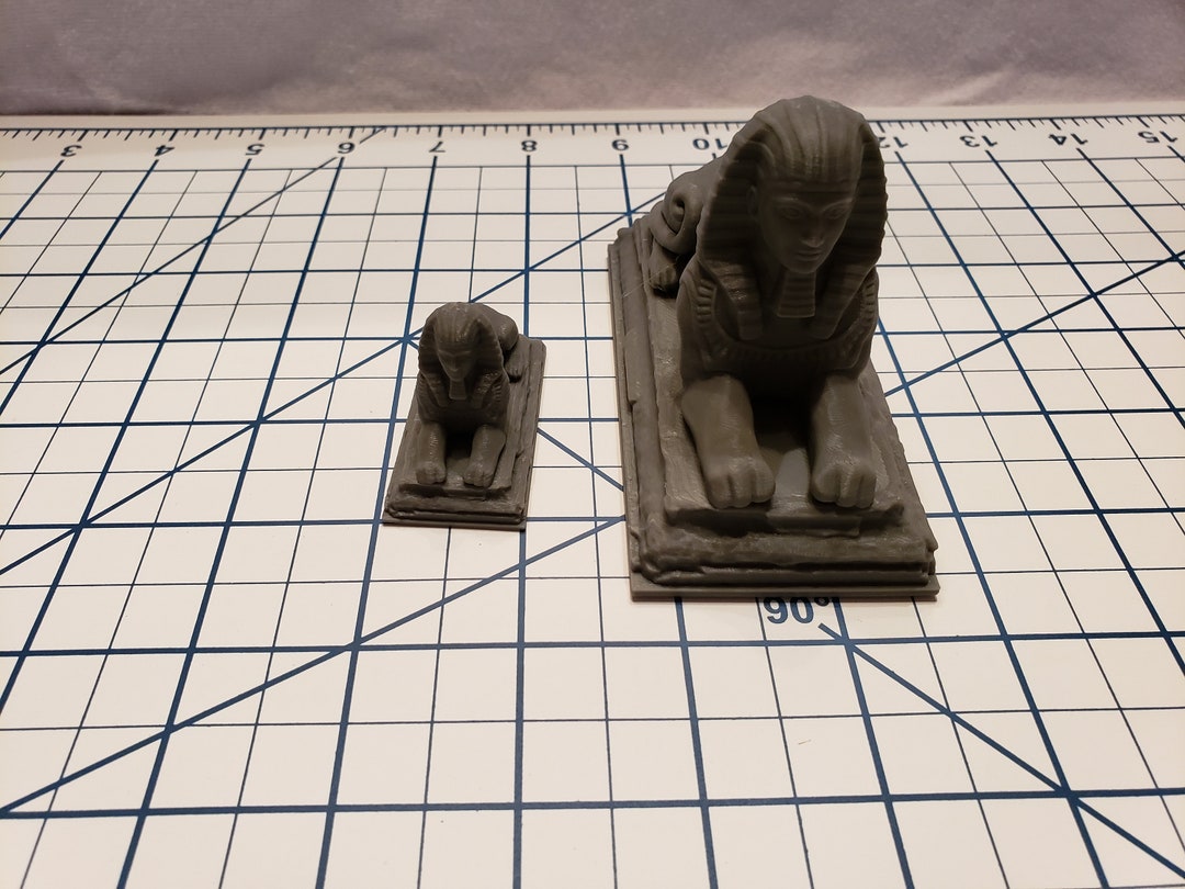 Sphinx Statue - Openforge - DND - Pathfinder - RPG - Dungeon & Dragons ...