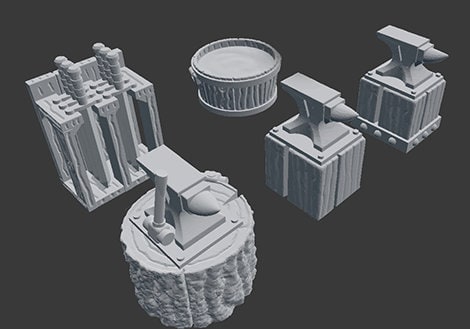 Blacksmith Workshop Tools Hero's Hoard DND - Etsy