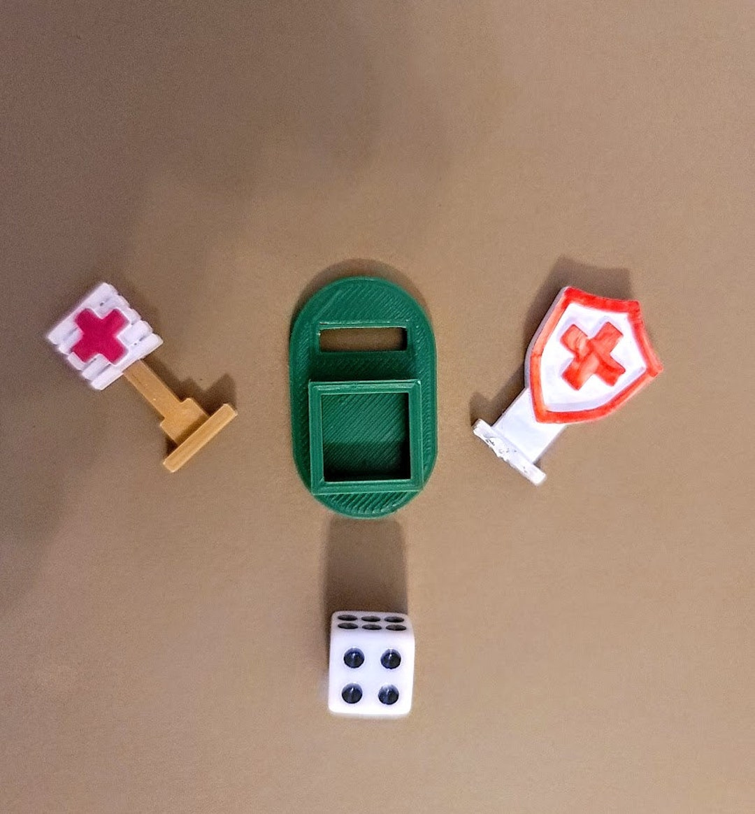 Generic Bolt Action Pin Markers 3 of Each Item War Games and Dioramas ...