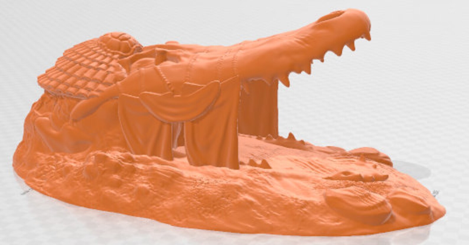 Colossal Crocodile Hut Fantasy Village | Etsy