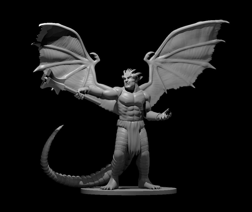 Pit Fiend Devil Mini DND Pathfinder Donjons & Dragons - Etsy France