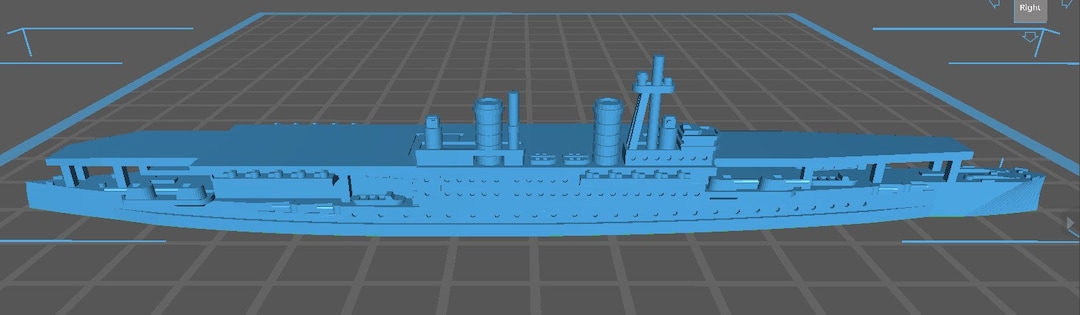 Izmail CV Conversion - Soviet Navy - Wargaming - Axis & Allies - Naval ...