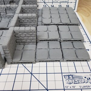 Dungeon Stone Starter Set 26 Tiles! - Openlock - Openforge - DND - Pathfinder - RPG - Tabletop ...