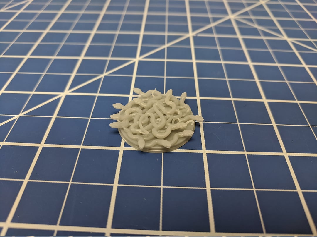 Swarm of Poisonous Snakes Mini - DND - Pathfinder - Dungeons & Dragons ...