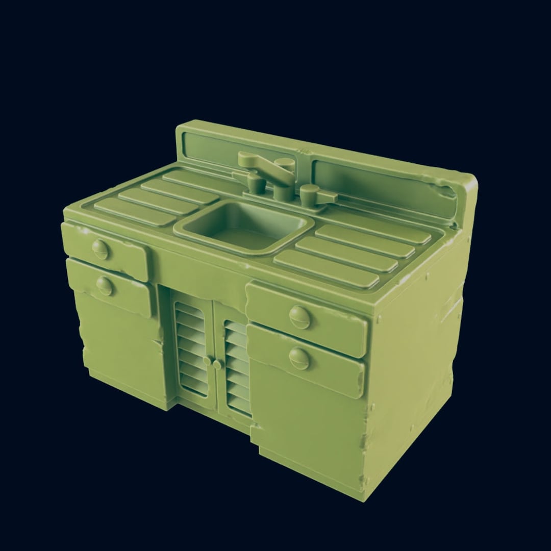 Sink - Beyond the Badlands - Scatter- EC3D - Cyber Punk - Scifi RPG - Etsy