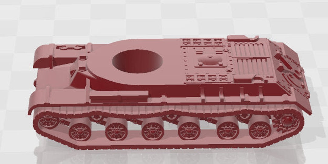 IS-1 Plus Turret - 1:100 Scale - USSR - Tanks - Armored Vehicle - World ...