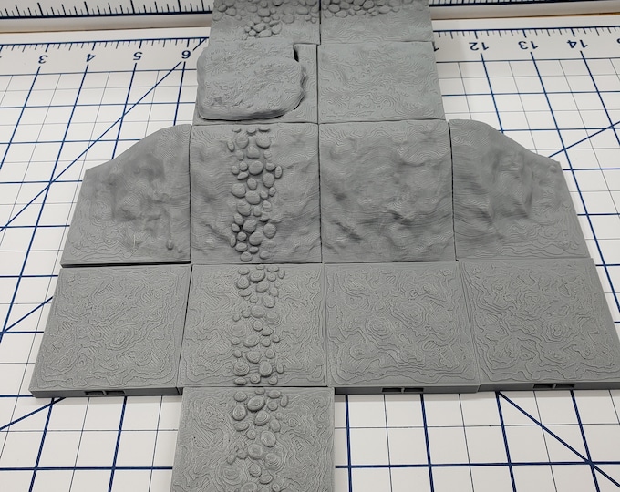 Sewer Tiles Dragonlock DND Pathfinder RPG Dungeon & - Etsy