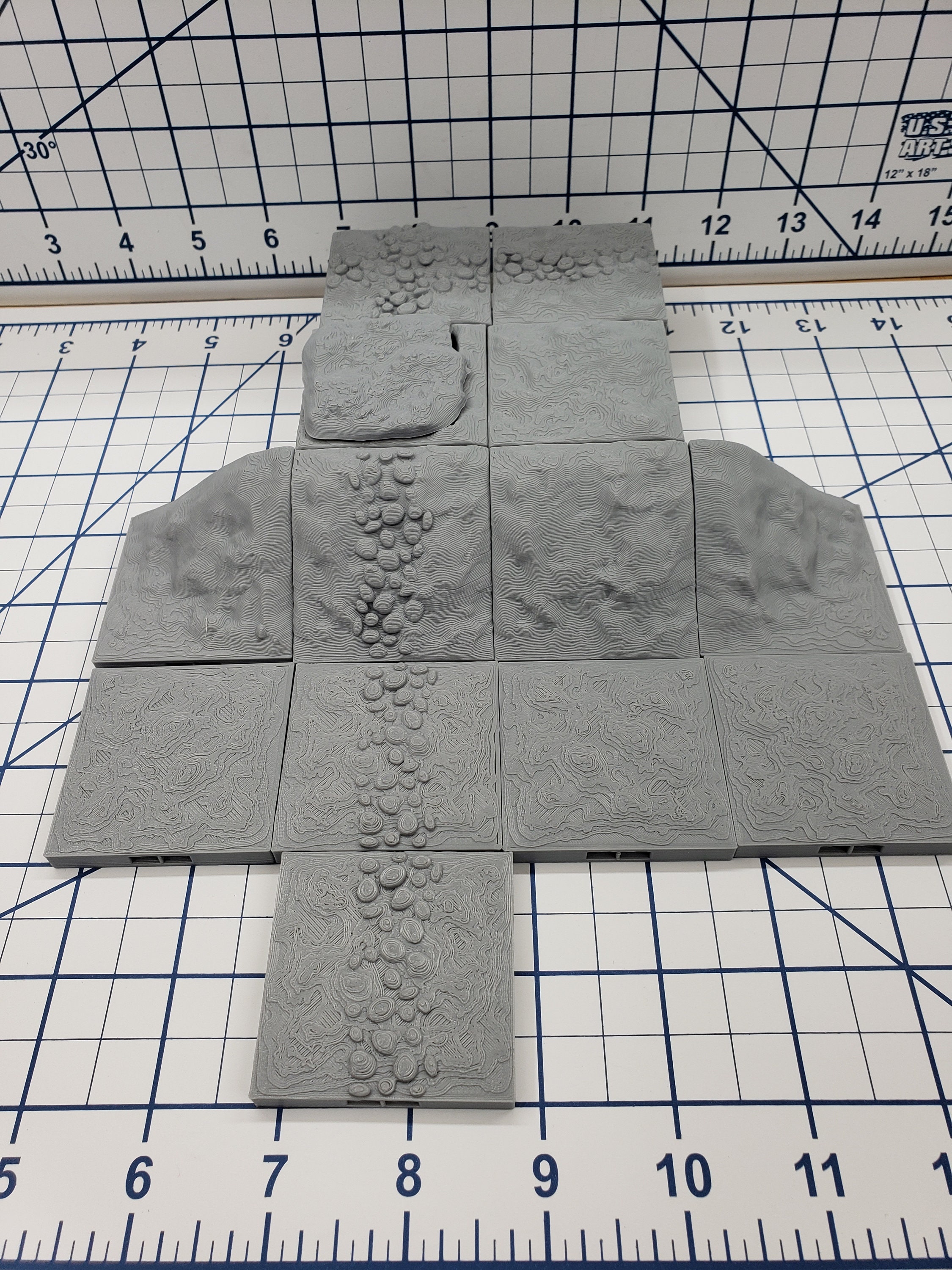 Cemetery Ground Tiles Paths Dragonlock DND Pathfinder - Etsy