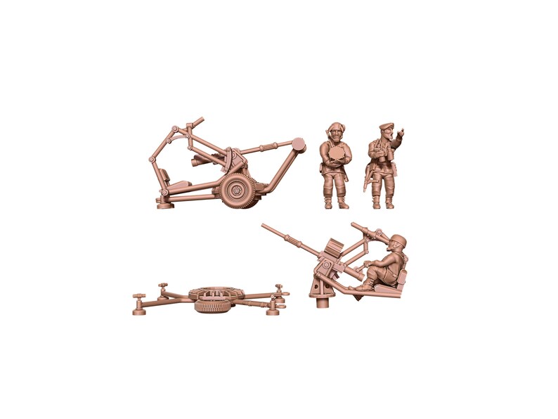 20mm Polsten Gun With UK Para Set British Army Great for - Etsy