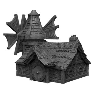 Windmill - DND - Dungeons & Dragons - RPG - Pathfinder - Tabletop ...