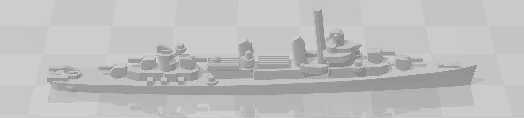 Destroyer Fletcher Class V1 USN Wargaming Axis and - Etsy