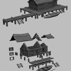 Fishermans Hut - DND - Dungeons & Dragons - RPG - Pathfinder - Tabletop ...