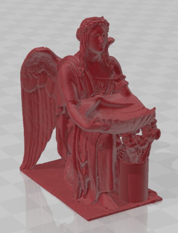 Seraphim Statues and Stairs Scatter Set 1 Seraphim | Etsy