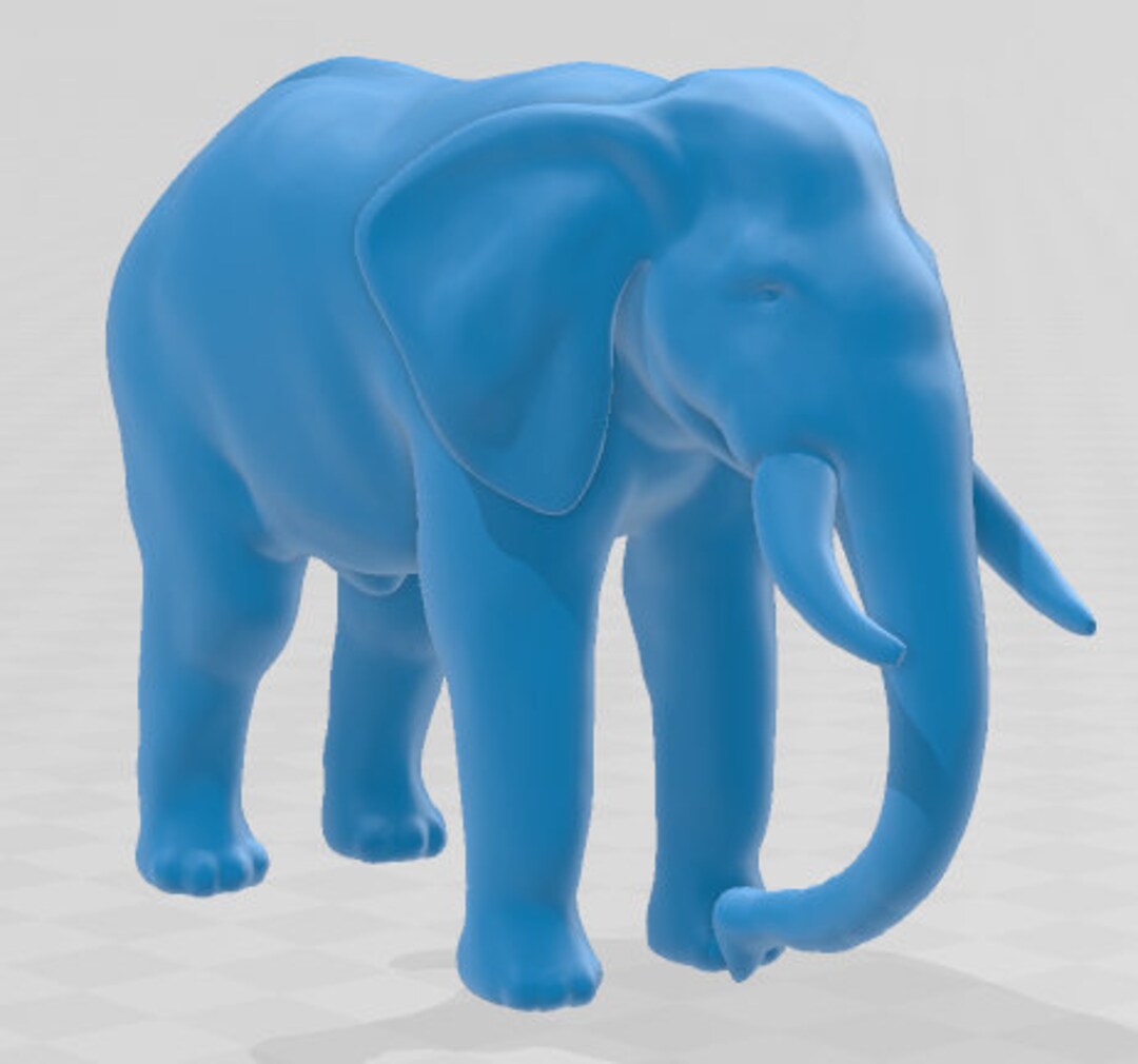 Elephant Mini - DND - Pathfinder - Dungeons & Dragons - RPG - Tabletop ...