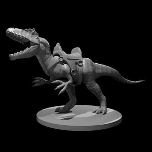 Allosaurus Mini - DND - Pathfinder - Dungeons & Dragons - RPG ...