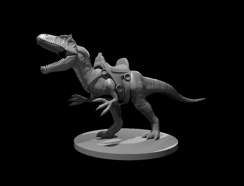 Allosaurus Mini DND Pathfinder Dungeons & Dragons RPG - Etsy UK